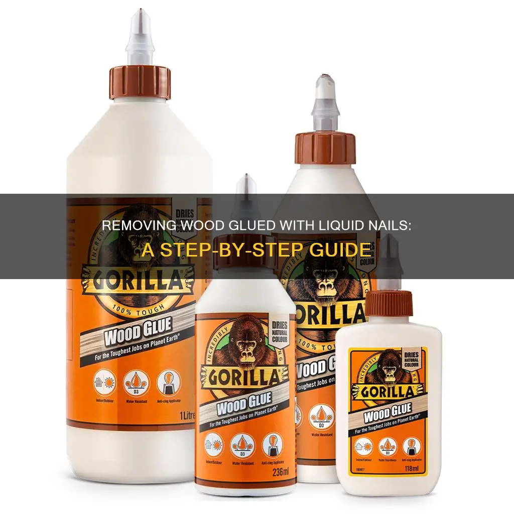 Removing Wood Glued With Liquid Nails: A Step-By-Step Guide | Nailicy