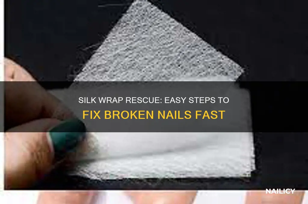 Silk Wrap Rescue: Easy Steps To Fix Broken Nails Fast | Nailicy