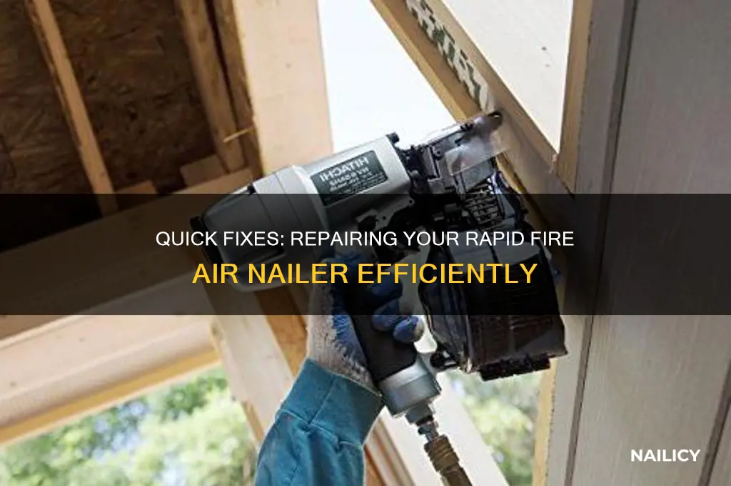 Quick Fixes: Repairing Your Rapid Fire Air Nailer Efficiently | Nailicy