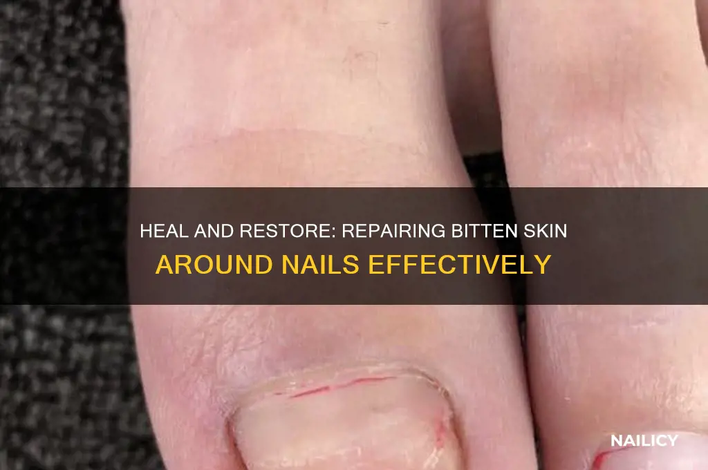 Heal And Restore: Repairing Bitten Skin Around Nails Effectively | Nailicy