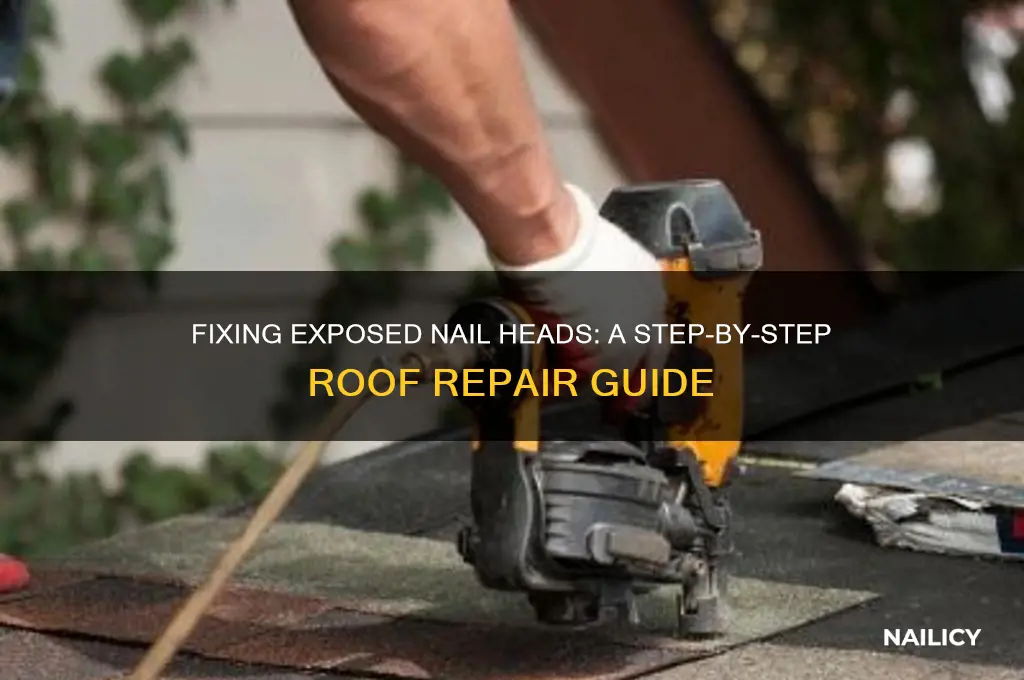 Fixing Exposed Nail Heads: A Step-By-Step Roof Repair Guide | Nailicy