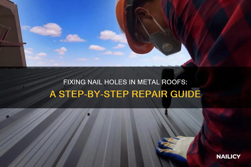 Fixing Nail Holes In Metal Roofs: A Step-By-Step Repair Guide | Nailicy
