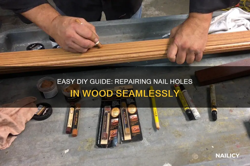 Easy Diy Guide: Repairing Nail Holes In Wood Seamlessly | Nailicy