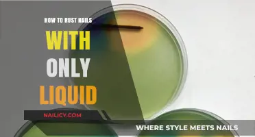 Rusting Nails Made Easy: Liquid-Only Method For Quick Oxidation | Nailicy
