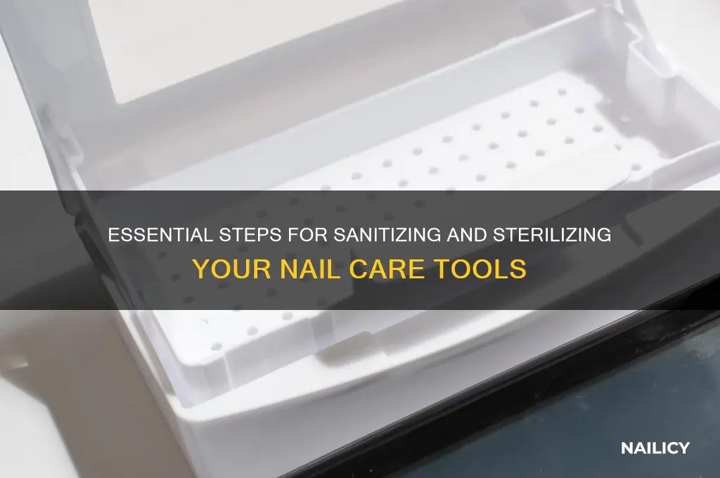 Essential Steps For Sanitizing And Sterilizing Your Nail Care Tools ...