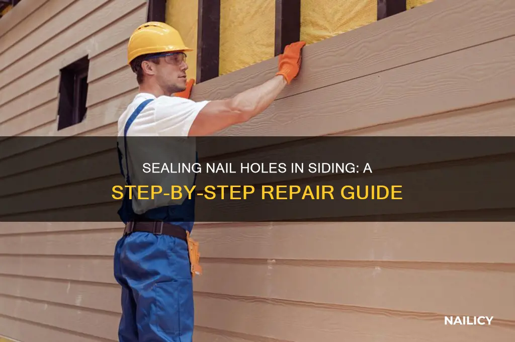 Sealing Nail Holes In Siding: A Step-By-Step Repair Guide | Nailicy