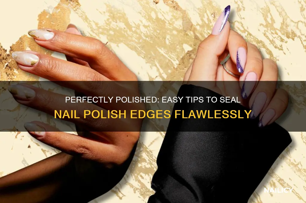 Perfectly Polished: Easy Tips To Seal Nail Polish Edges Flawlessly ...