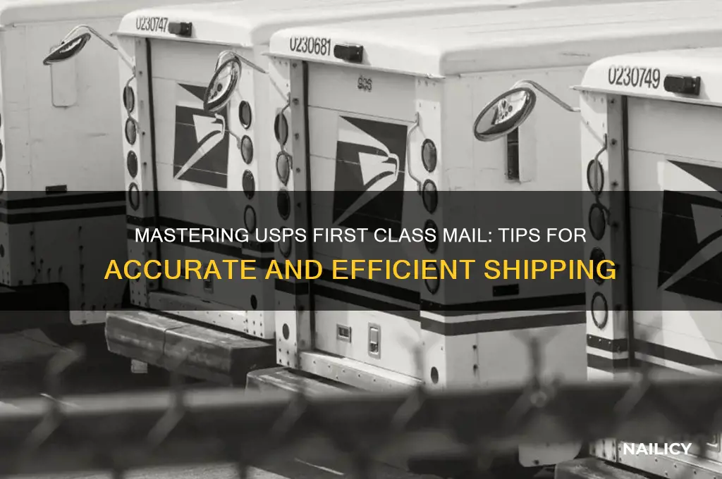 Mastering Usps First Class Mail: Tips For Accurate And Efficient ...
