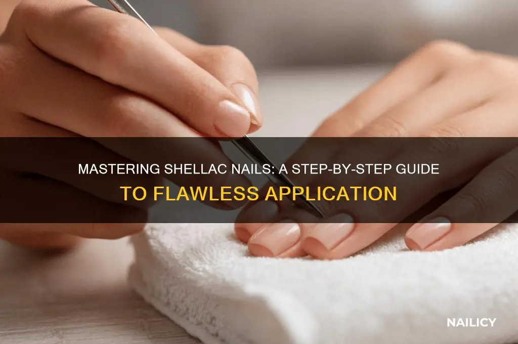 Mastering Shellac Nails: A Step-By-Step Guide To Flawless Application ...