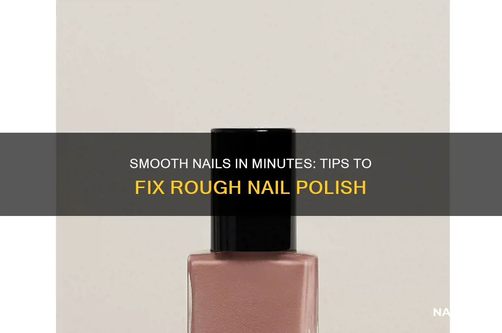 Smooth Nails In Minutes: Tips To Fix Rough Nail Polish | Nailicy