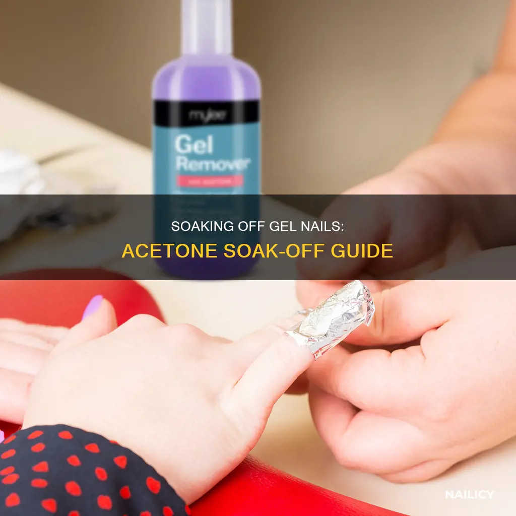 Soaking Off Gel Nails: Acetone Soak-Off Guide | Nailicy