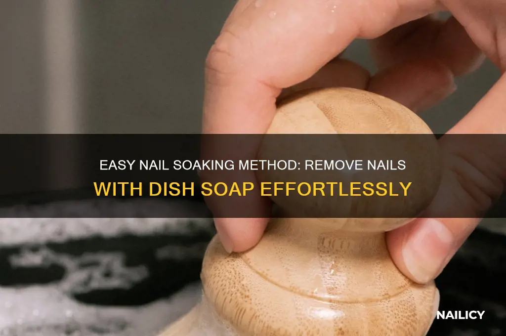 Easy Nail Soaking Method: Remove Nails With Dish Soap Effortlessly ...