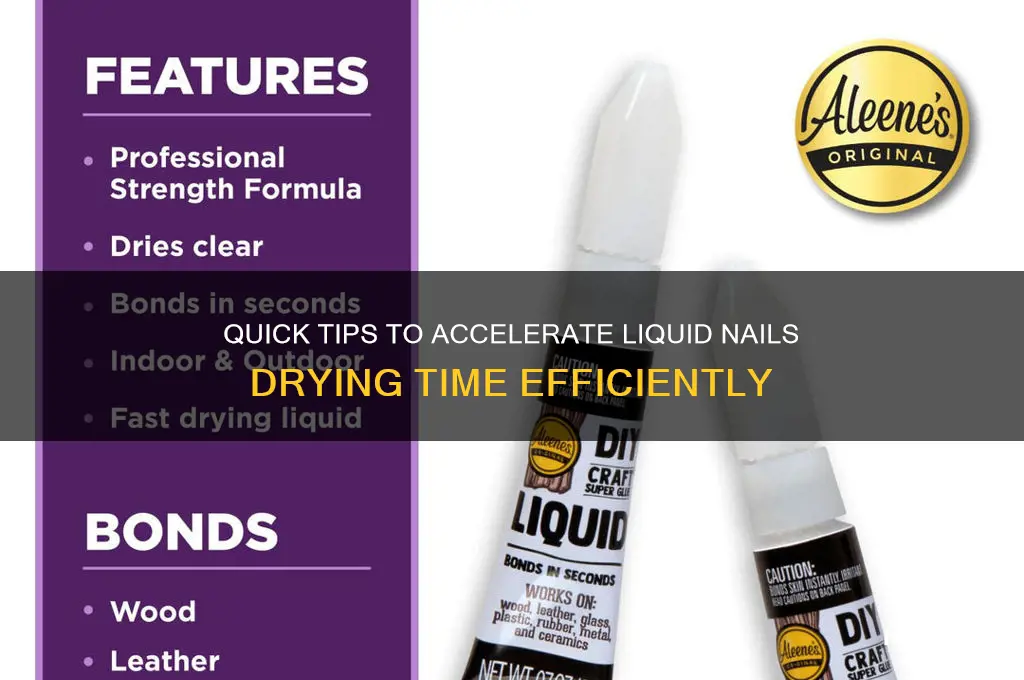 Quick Tips To Accelerate Liquid Nails Drying Time Efficiently | Nailicy