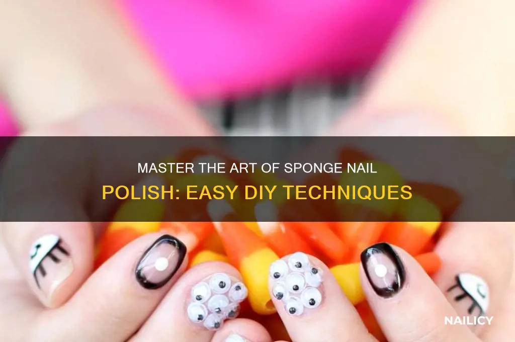 Master The Art Of Sponge Nail Polish: Easy Diy Techniques | Nailicy