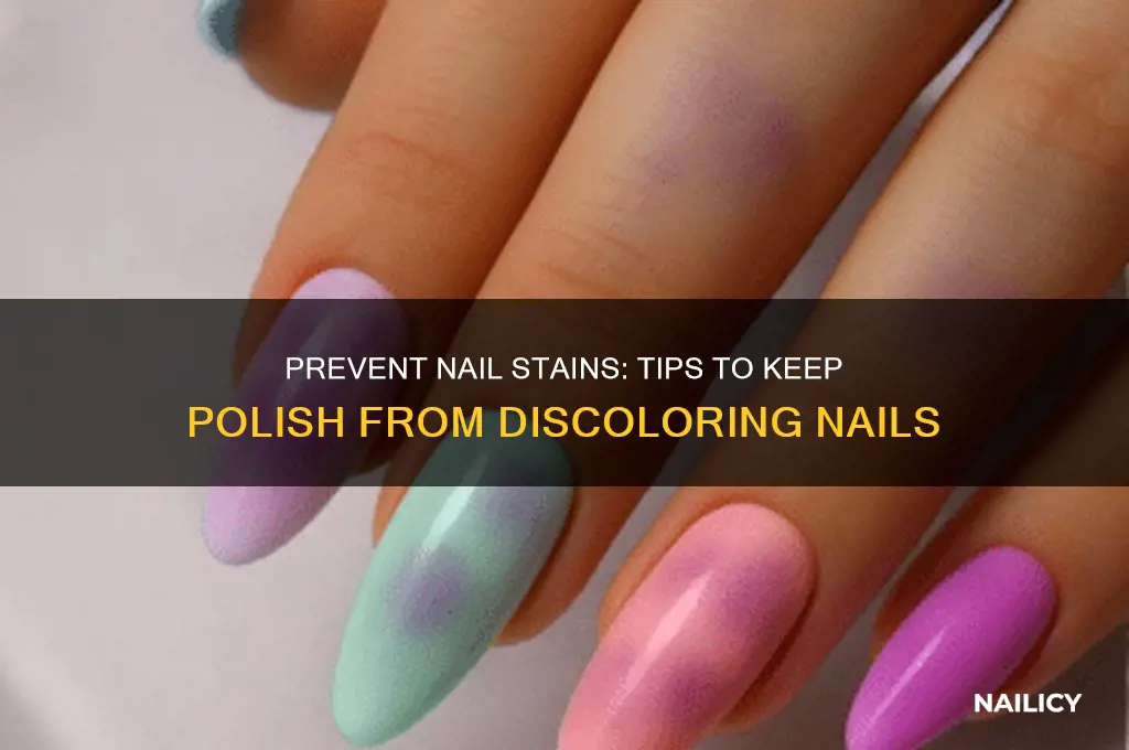 Prevent Nail Stains: Tips To Keep Polish From Discoloring Nails | Nailicy
