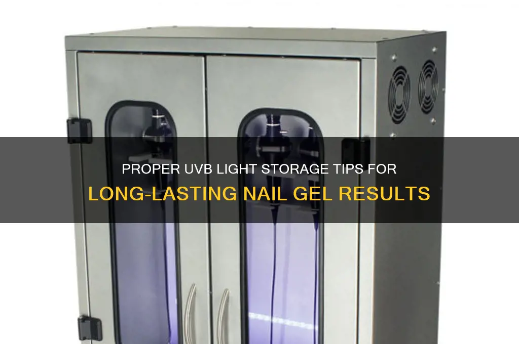 Proper Uvb Light Storage Tips For Long-Lasting Nail Gel Results | Nailicy