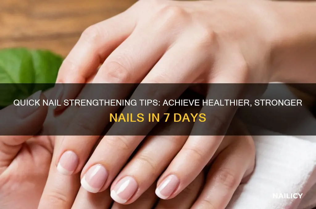 Quick Nail Strengthening Tips: Achieve Healthier, Stronger Nails In 7 ...