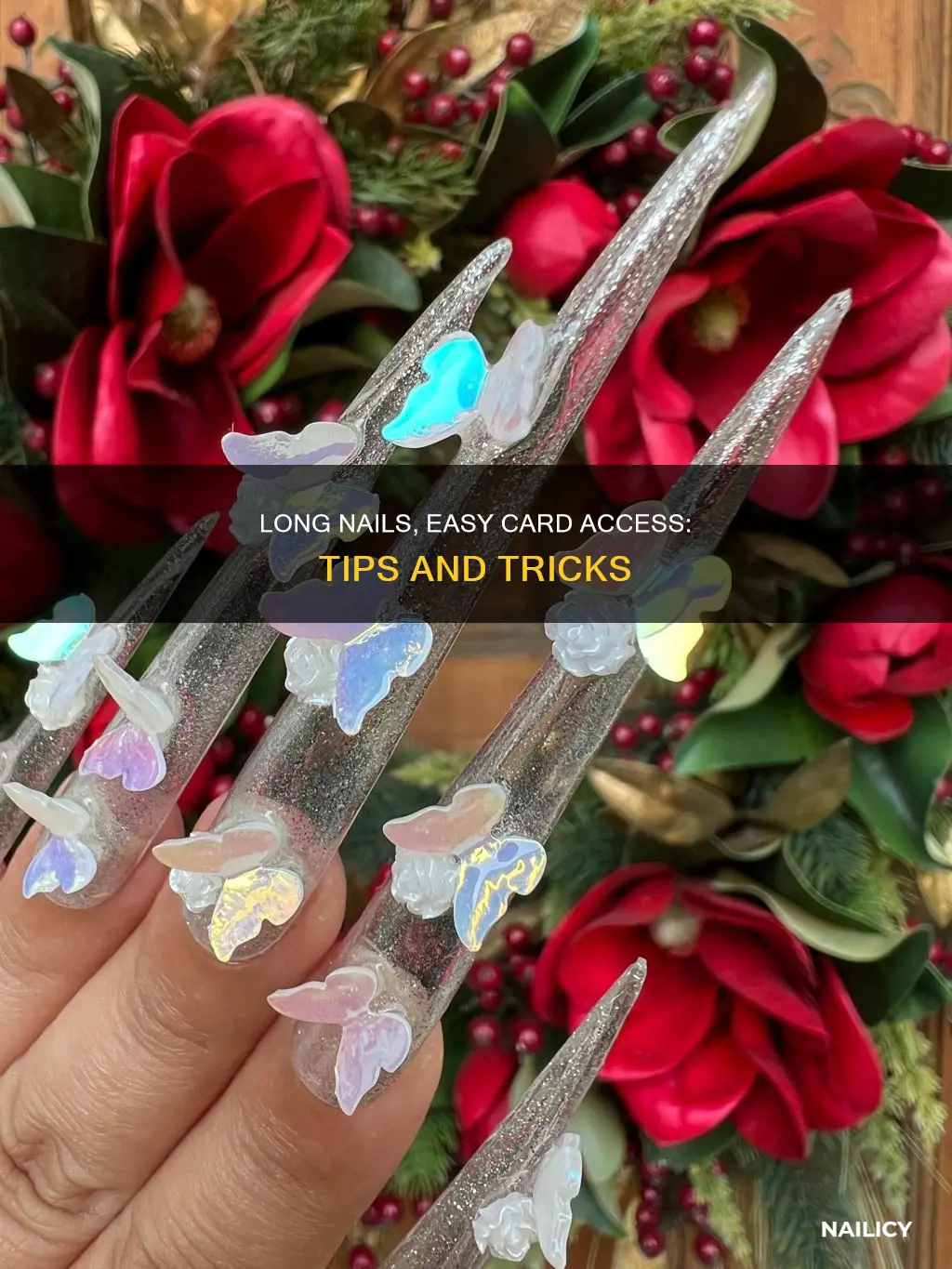 Long Nails, Easy Card Access: Tips And Tricks | Nailicy