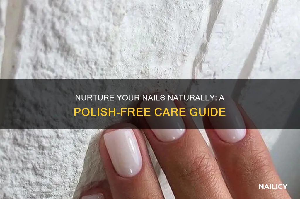 Nurture Your Nails Naturally: A Polish-Free Care Guide | Nailicy