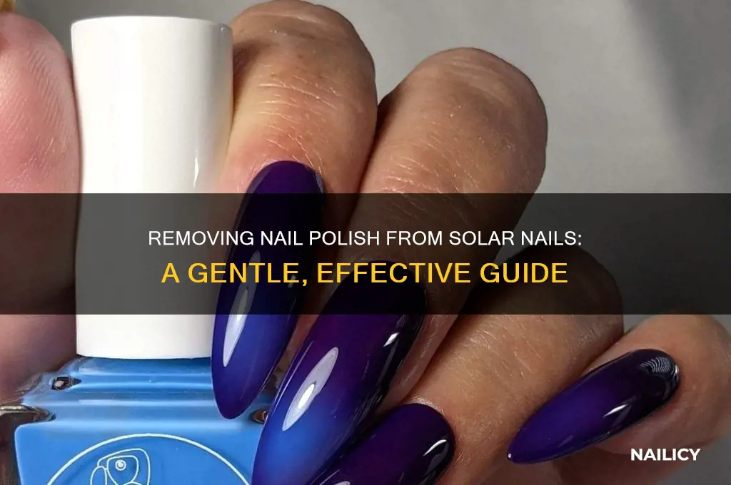 Removing Nail Polish From Solar Nails: A Gentle, Effective Guide | Nailicy