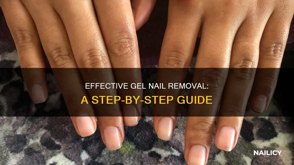 Effective Gel Nail Removal: A Step-By-Step Guide | Nailicy