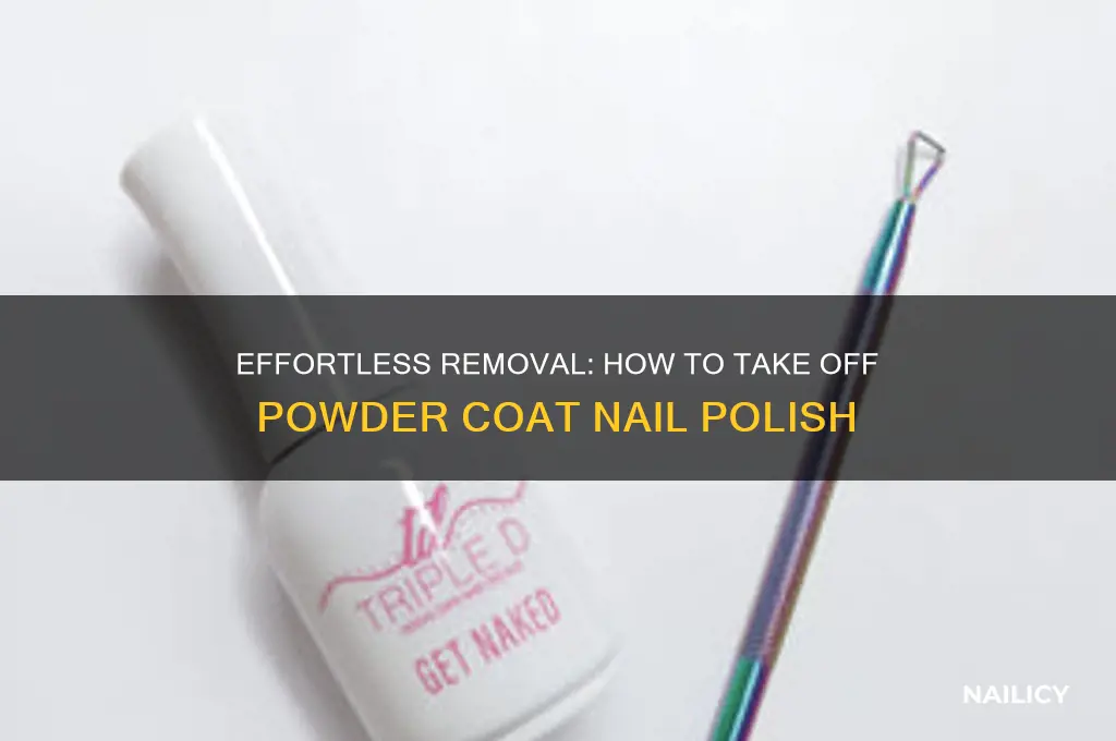 Effortless Removal: How To Take Off Powder Coat Nail Polish | Nailicy