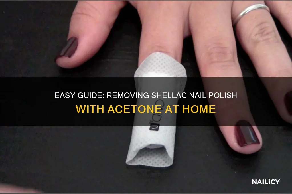 Easy Guide: Removing Shellac Nail Polish With Acetone At Home | Nailicy