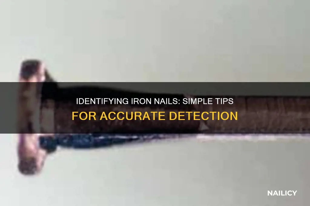 Identifying Iron Nails: Simple Tips For Accurate Detection | Nailicy