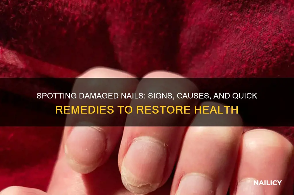 Spotting Damaged Nails: Signs, Causes, And Quick Remedies To Restore ...