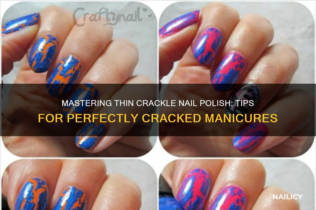 Mastering Thin Crackle Nail Polish: Tips For Perfectly Cracked ...