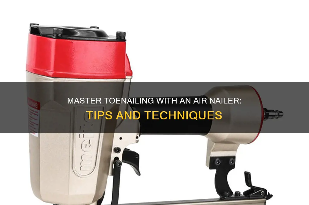 Master Toenailing With An Air Nailer: Tips And Techniques | Nailicy