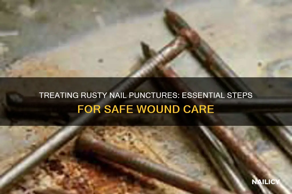 Treating Rusty Nail Punctures: Essential Steps For Safe Wound Care ...
