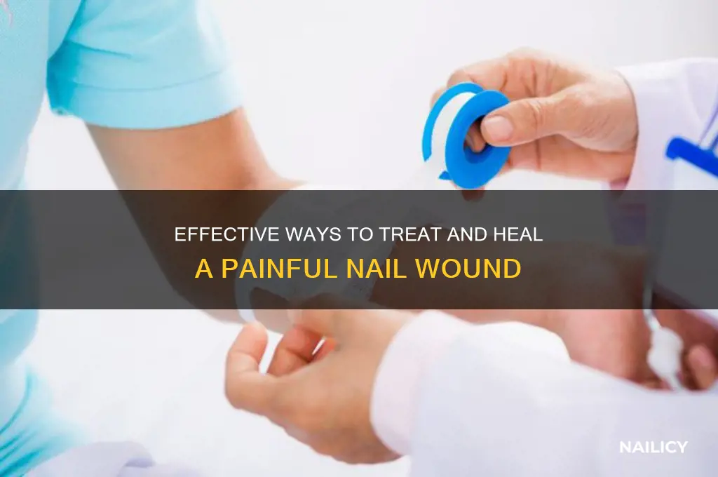 Effective Ways To Treat And Heal A Painful Nail Wound | Nailicy
