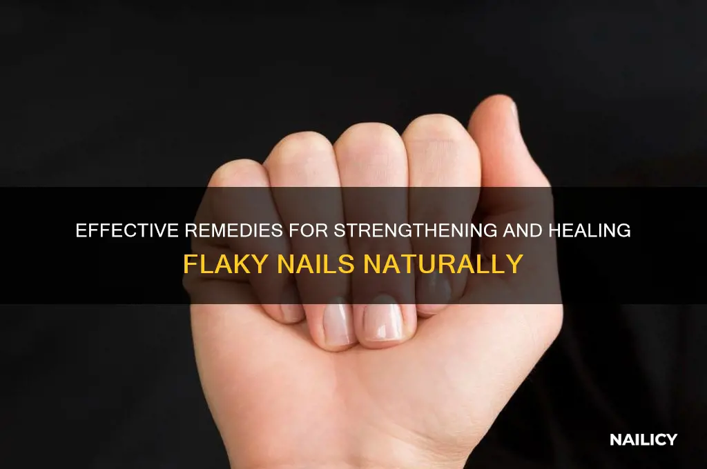 Effective Remedies For Strengthening And Healing Flaky Nails Naturally ...