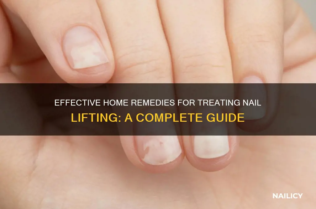 Effective Home Remedies For Treating Nail Lifting: A Complete Guide ...