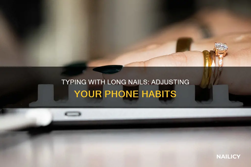 Typing With Long Nails: Adjusting Your Phone Habits | Nailicy