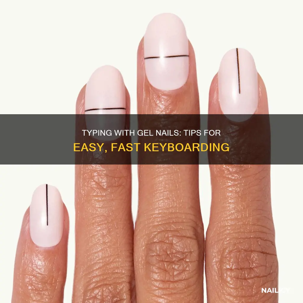 Typing With Gel Nails: Tips For Easy, Fast Keyboarding | Nailicy