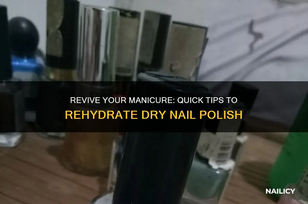 Revive Your Manicure: Quick Tips To Rehydrate Dry Nail Polish | Nailicy
