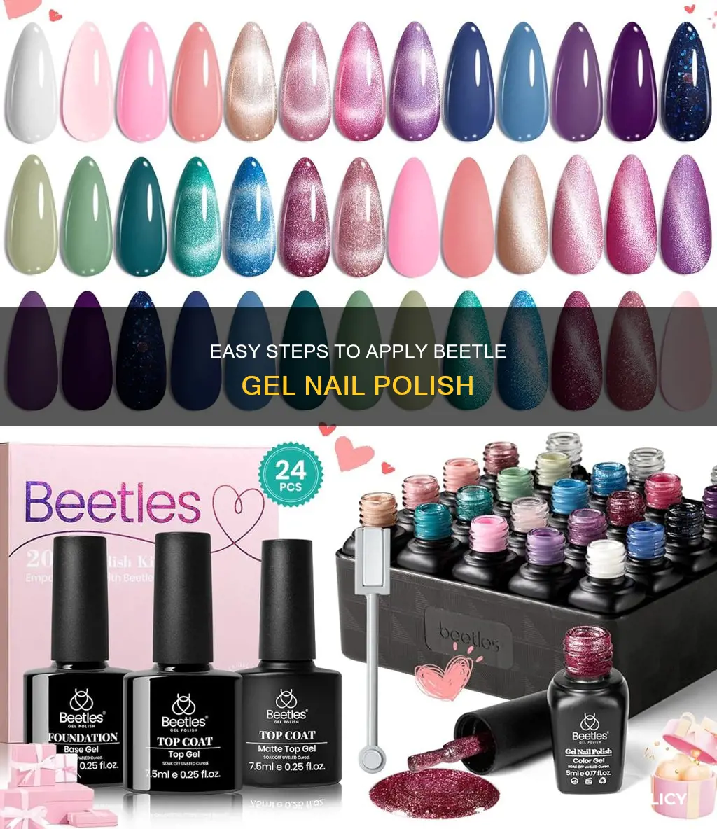Easy Steps To Apply Beetle Gel Nail Polish | Nailicy