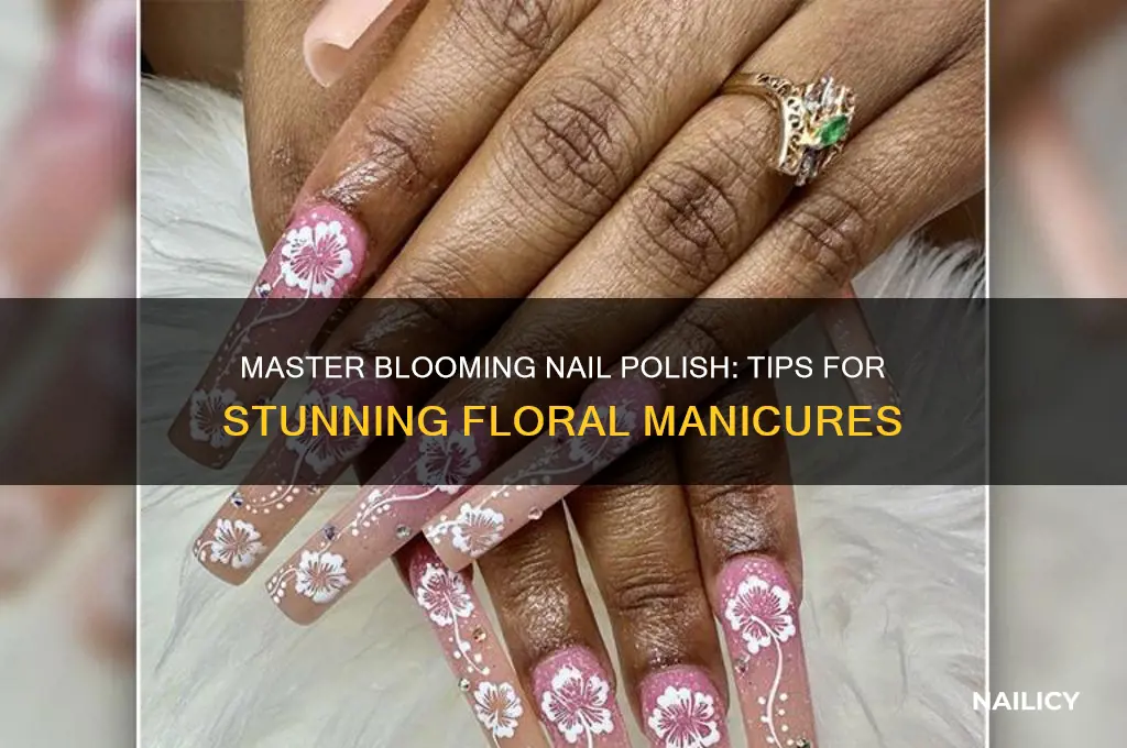 Master Blooming Nail Polish: Tips For Stunning Floral Manicures | Nailicy