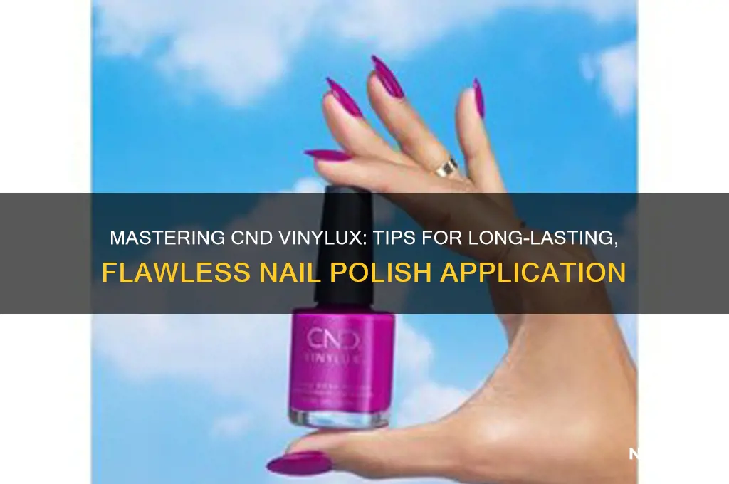 Mastering Cnd Vinylux: Tips For Long-Lasting, Flawless Nail Polish ...