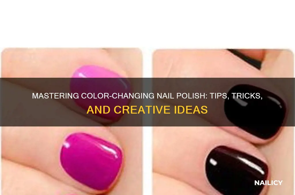 Mastering Color-Changing Nail Polish: Tips, Tricks, And Creative Ideas ...