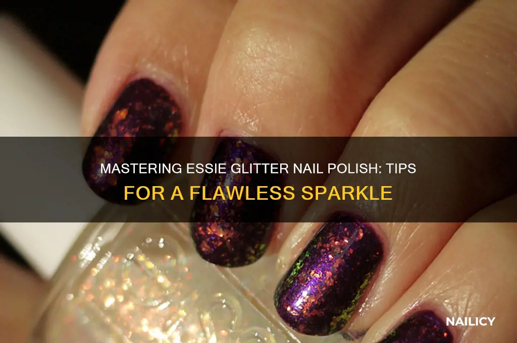 Mastering Essie Glitter Nail Polish: Tips For A Flawless Sparkle | Nailicy