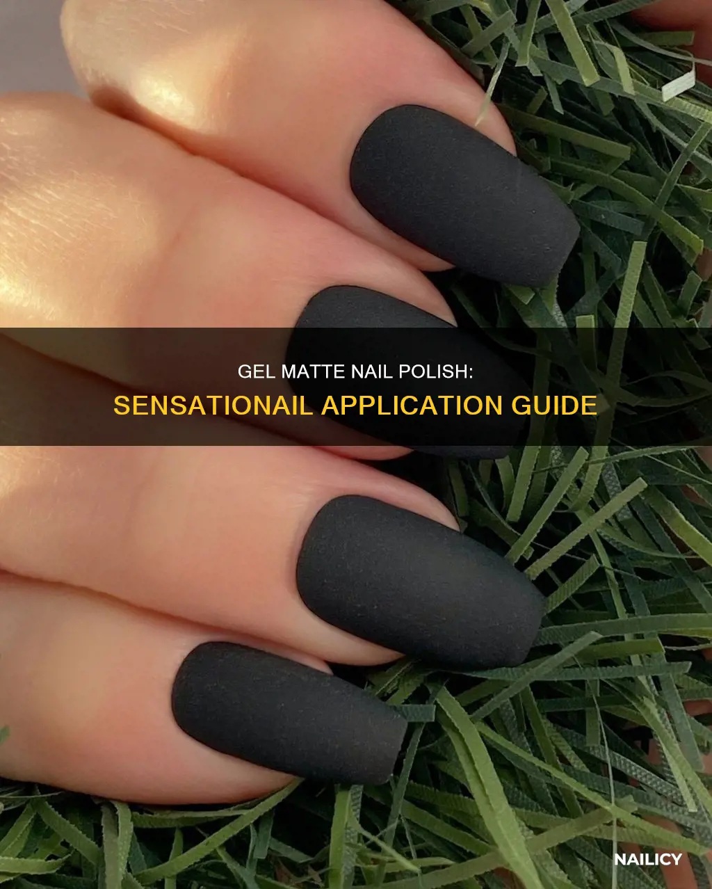 Gel Matte Nail Polish: Sensationail Application Guide | Nailicy