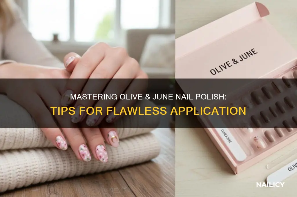 Mastering Olive & June Nail Polish: Tips For Flawless Application | Nailicy