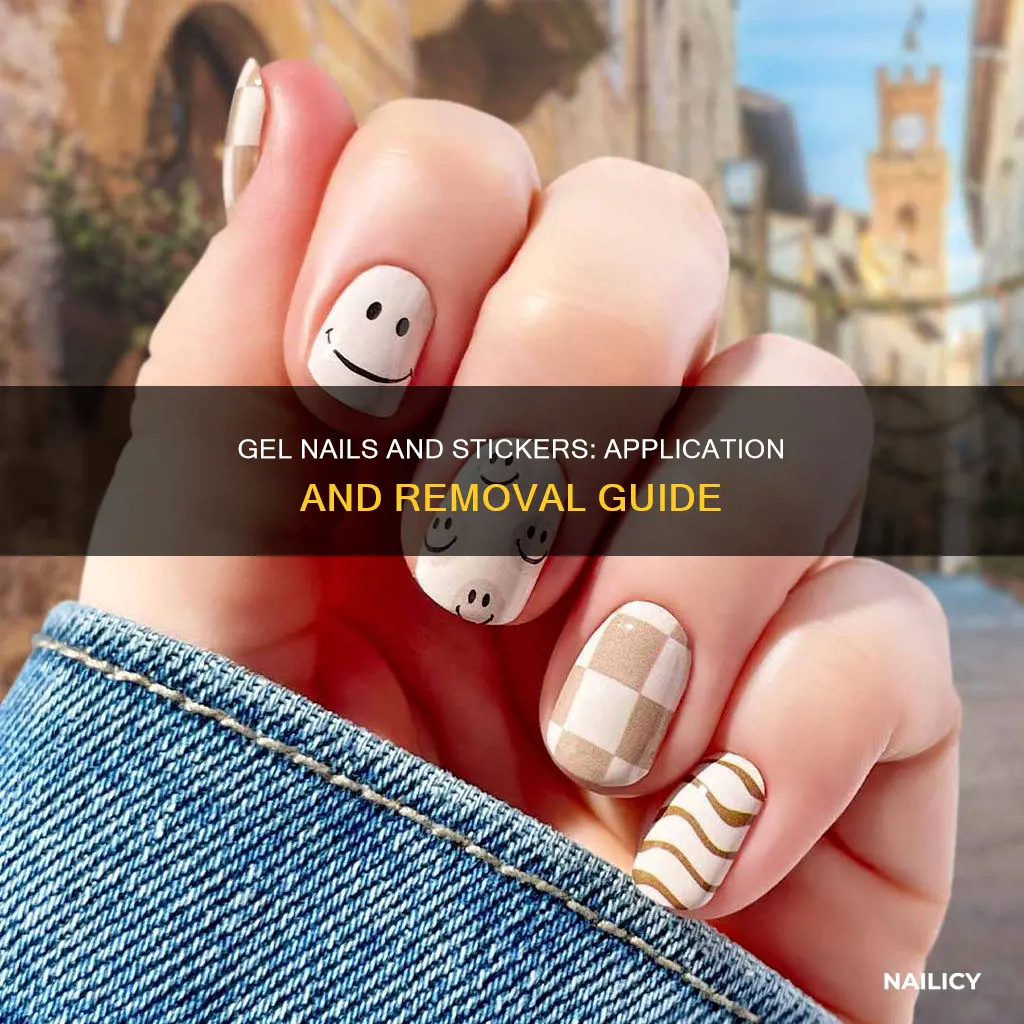 Gel Nails And Stickers: Application And Removal Guide | Nailicy