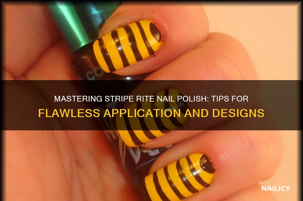 Mastering Stripe Rite Nail Polish: Tips For Flawless Application And ...