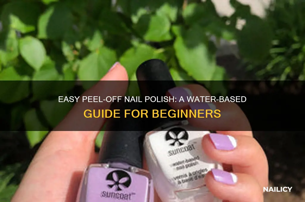 Easy Peel-Off Nail Polish: A Water-Based Guide For Beginners | Nailicy