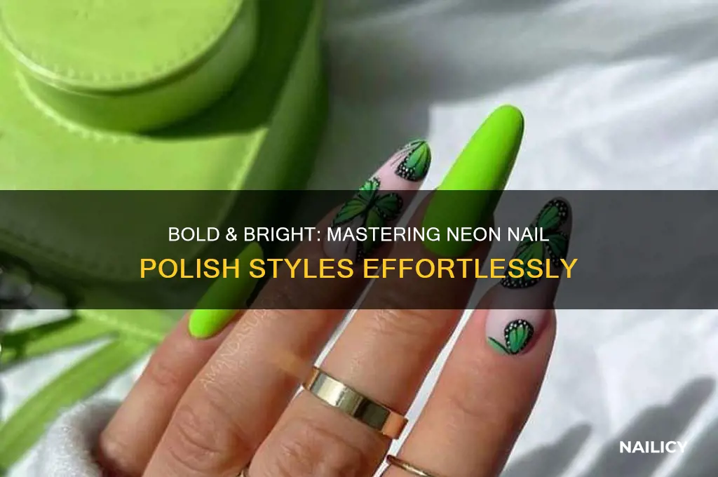Bold & Bright: Mastering Neon Nail Polish Styles Effortlessly | Nailicy