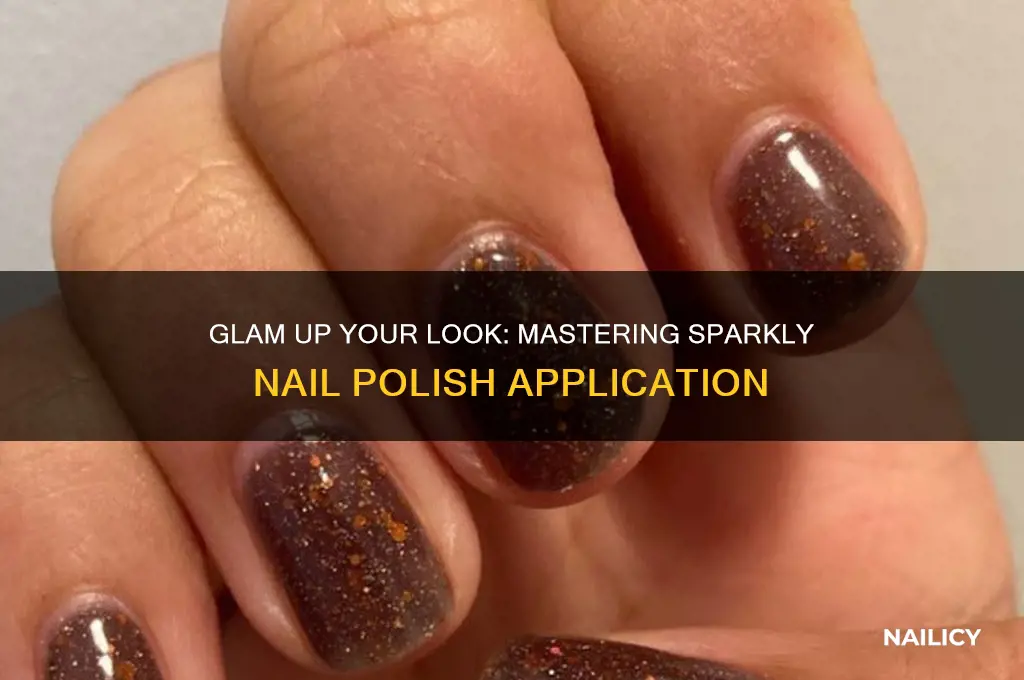 Glam Up Your Look: Mastering Sparkly Nail Polish Application | Nailicy